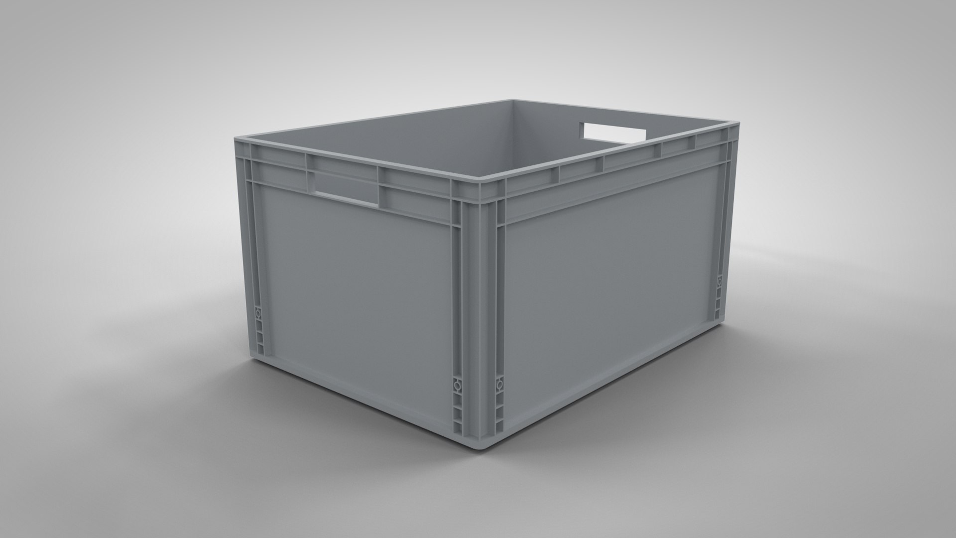 3D Euro Storage Containers Model - TurboSquid 1511614