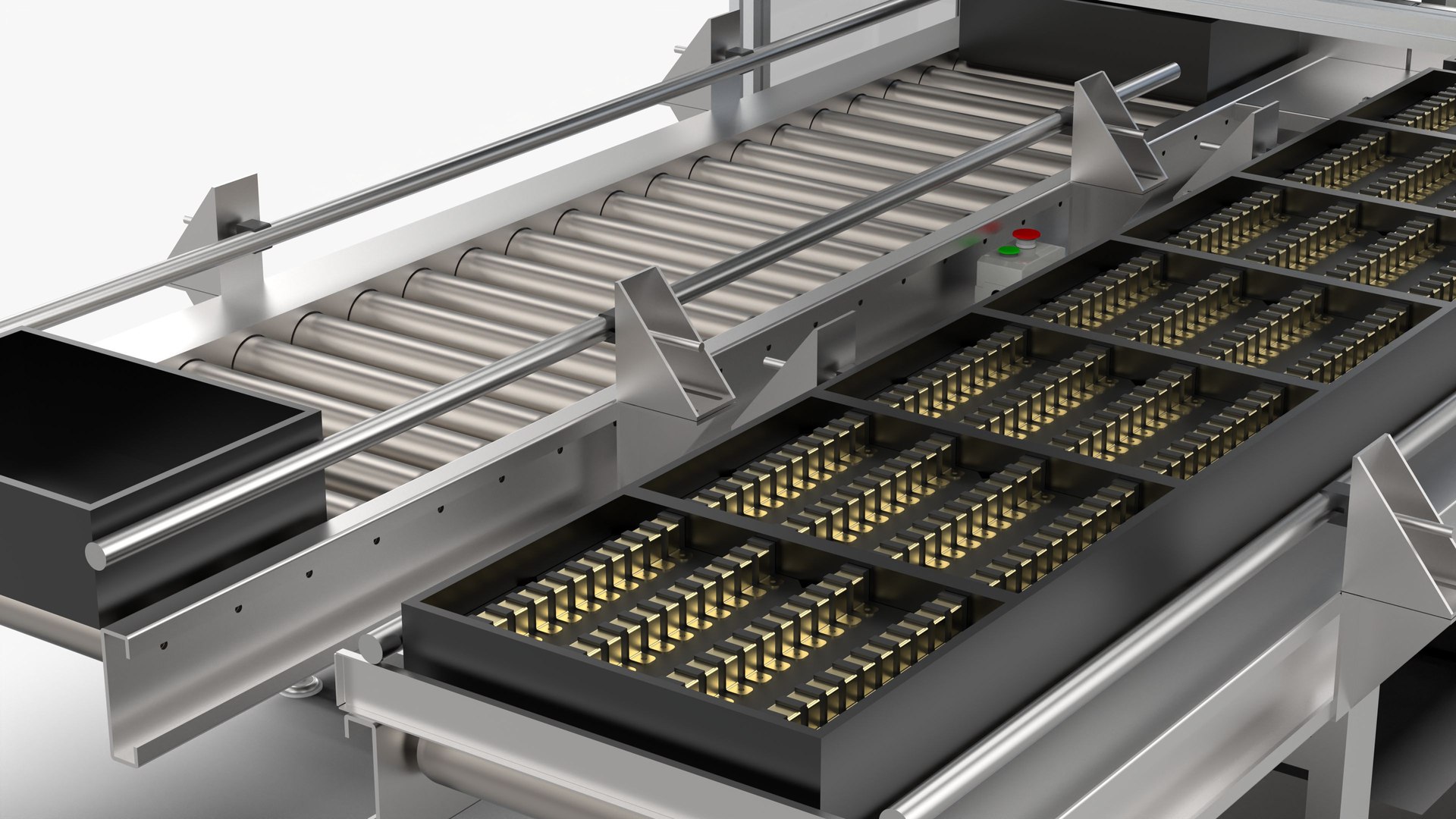 Automatic Stamping Parts Feeding Machine Model - TurboSquid 2005365