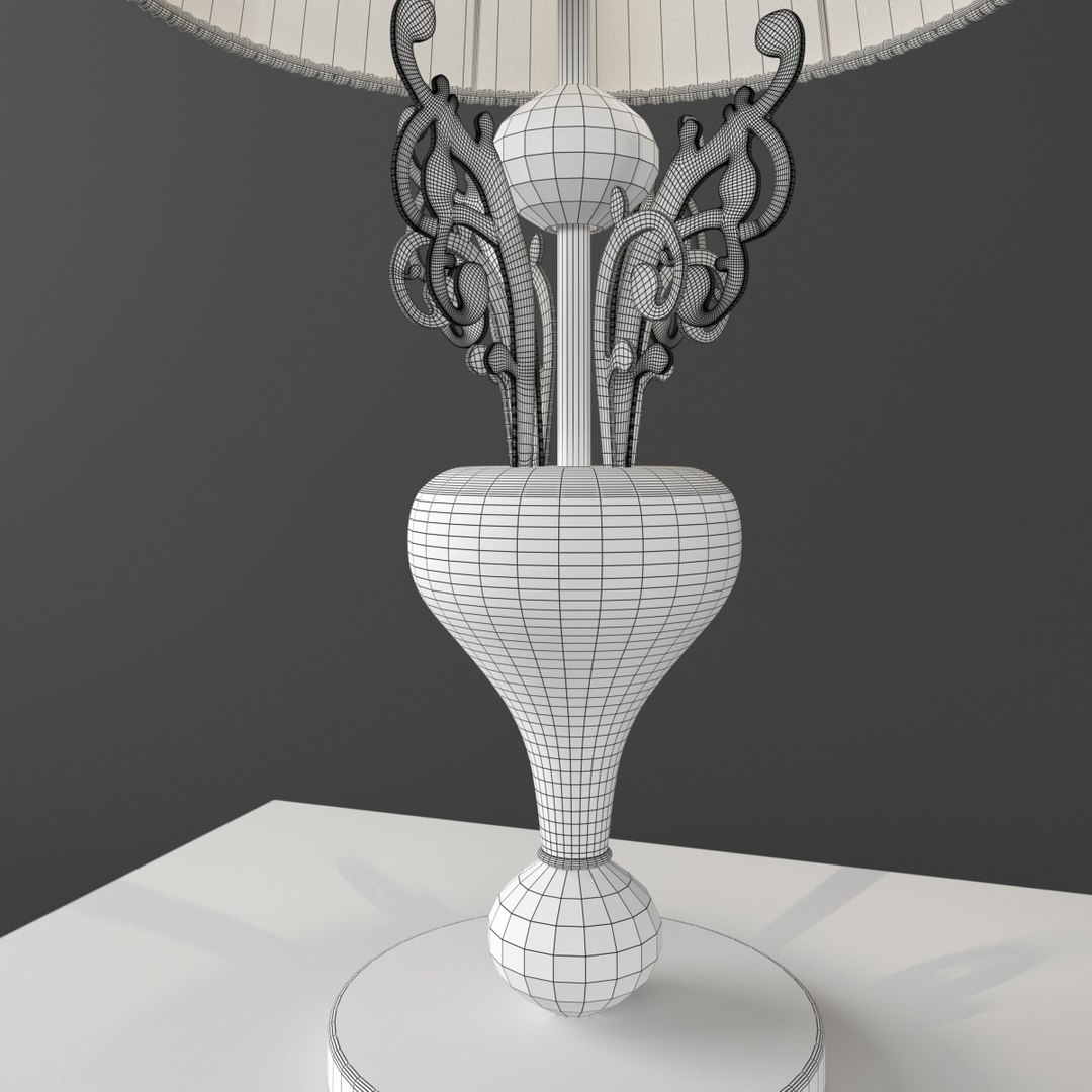 3d model desk lamp illuminati lighting