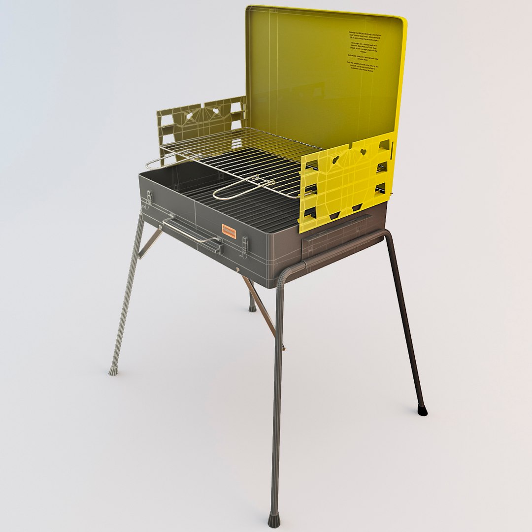 3d model grill 9