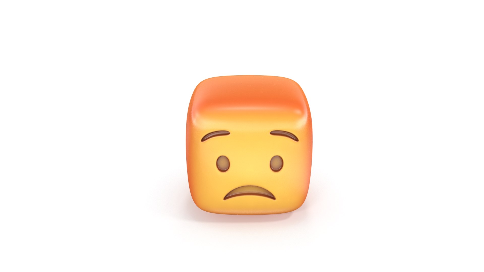 Emoji Sad Faces 3D Model - TurboSquid 2090835