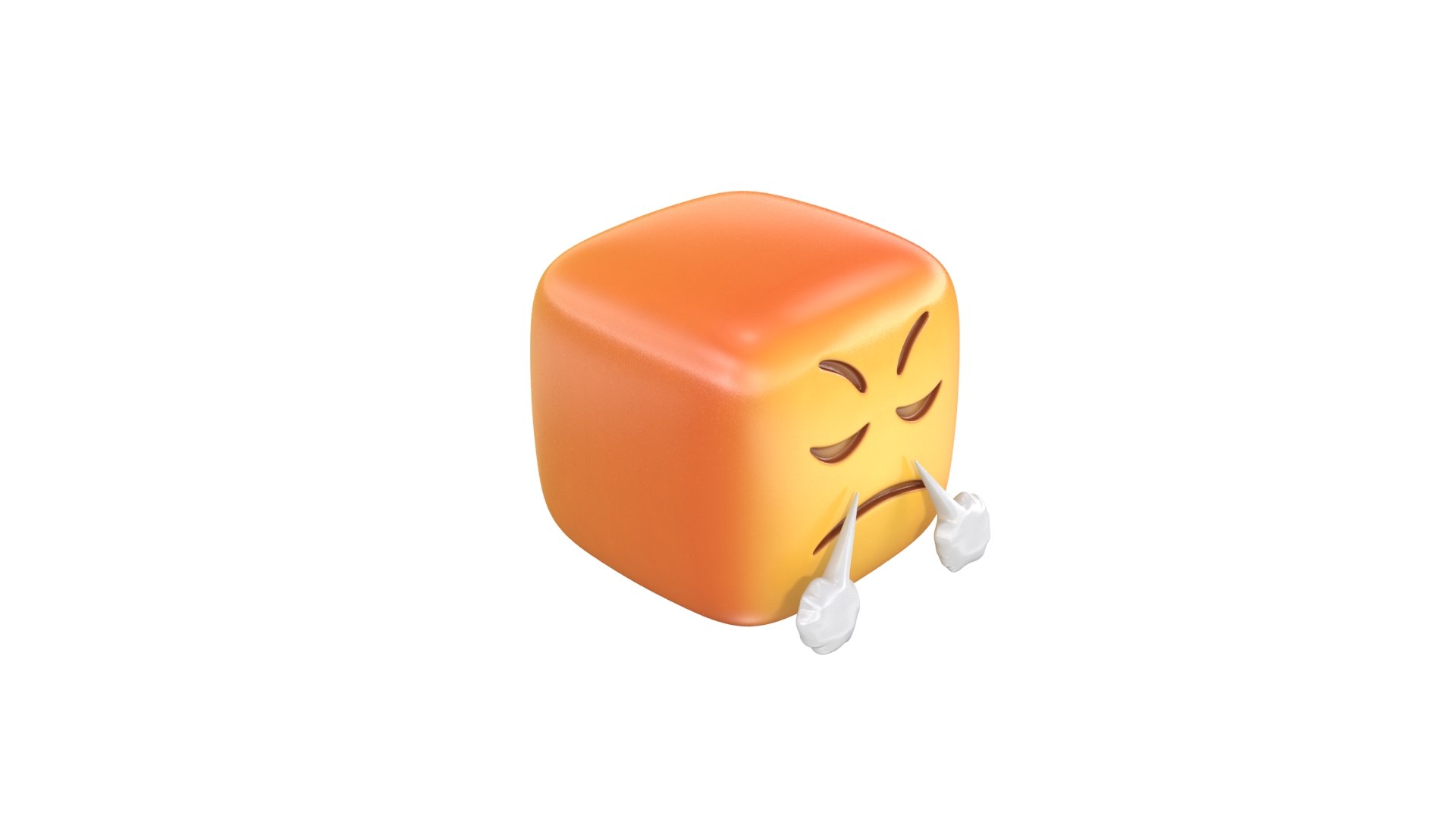 Emoji Sad Faces 3D Model - TurboSquid 2090835