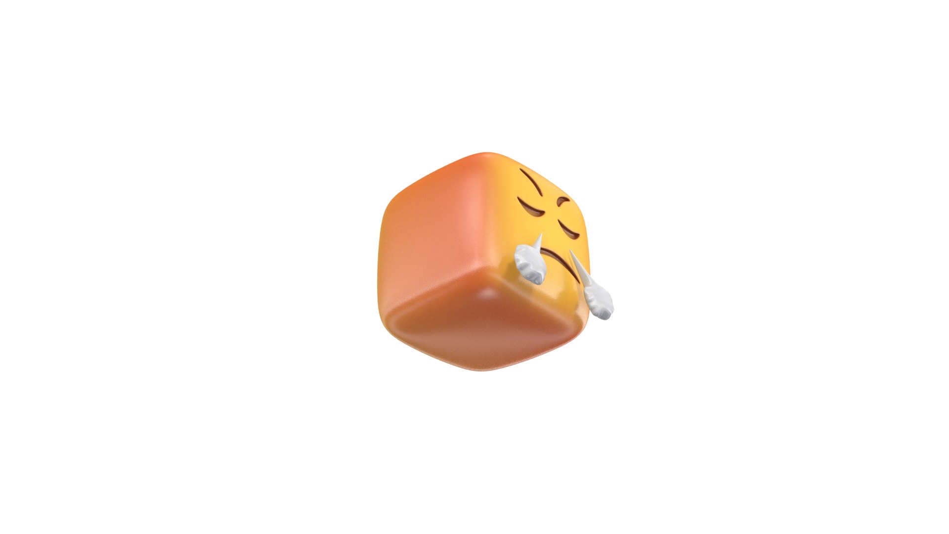 Emoji Sad Faces 3D Model - TurboSquid 2090835