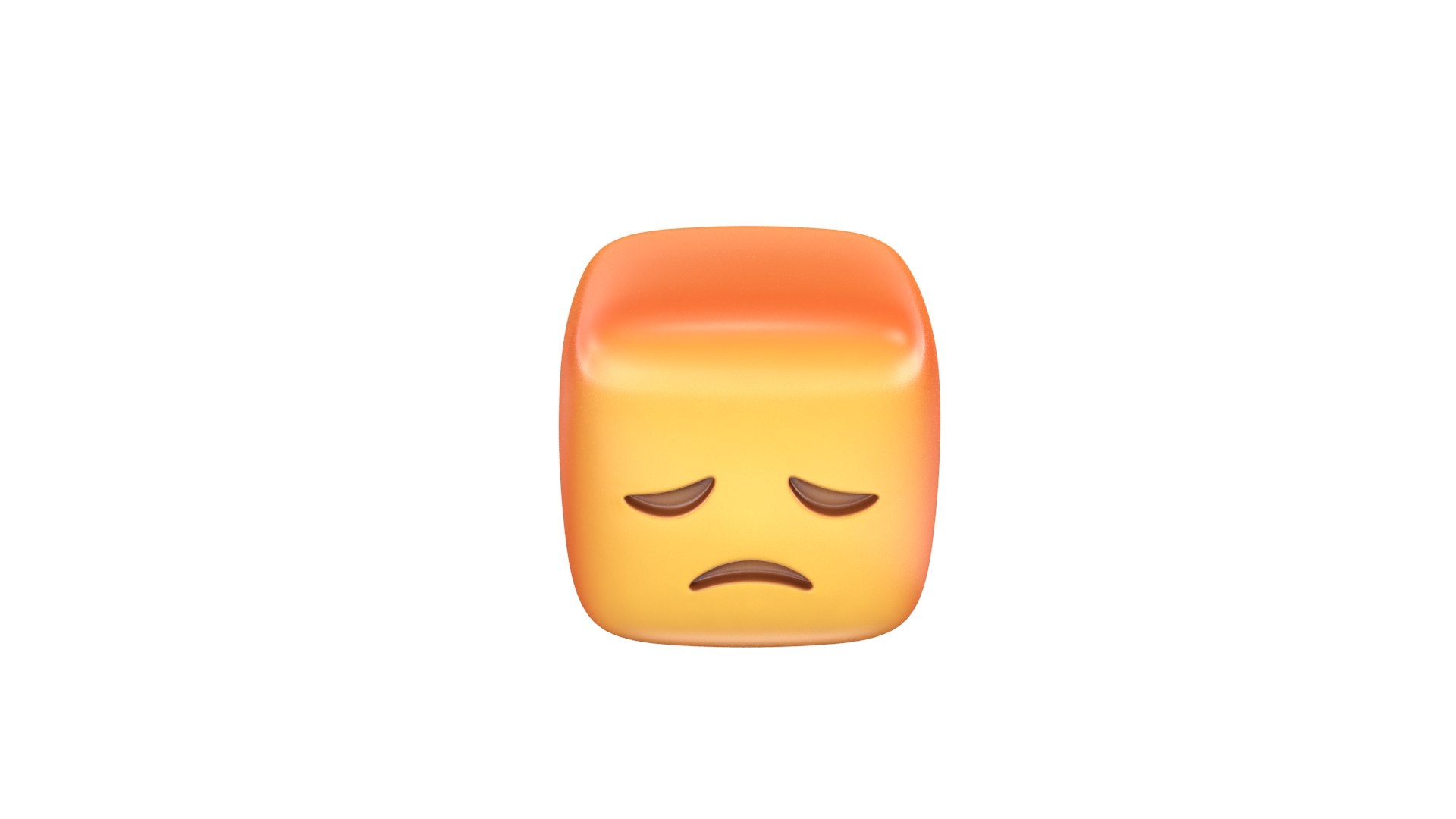Emoji Sad Faces 3D Model - TurboSquid 2090835