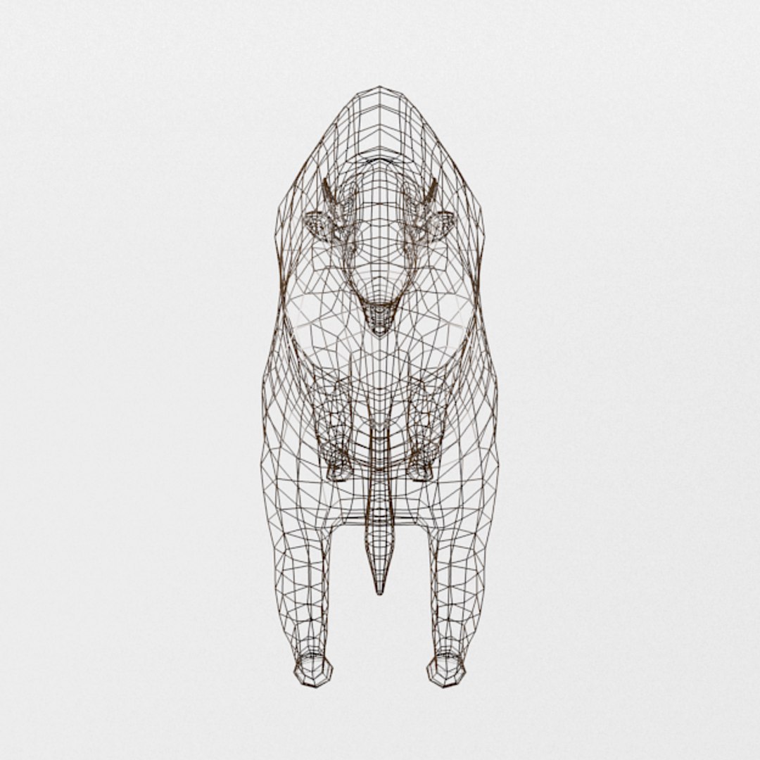 Bison Buffalo Model - TurboSquid 1346679