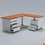 free desk office 3d model