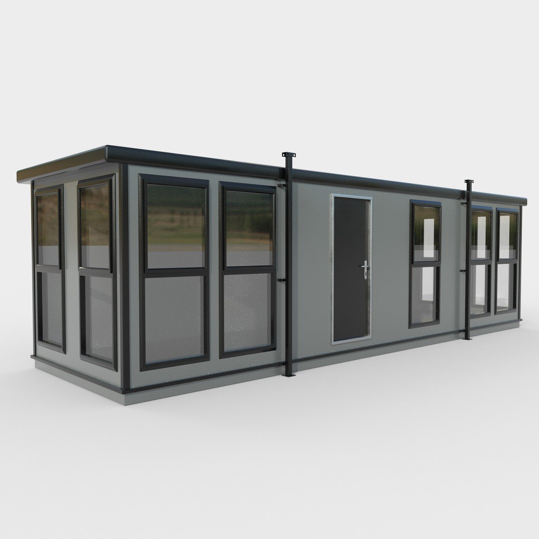 Office Portable Cabin 3D Model - TurboSquid 2342199