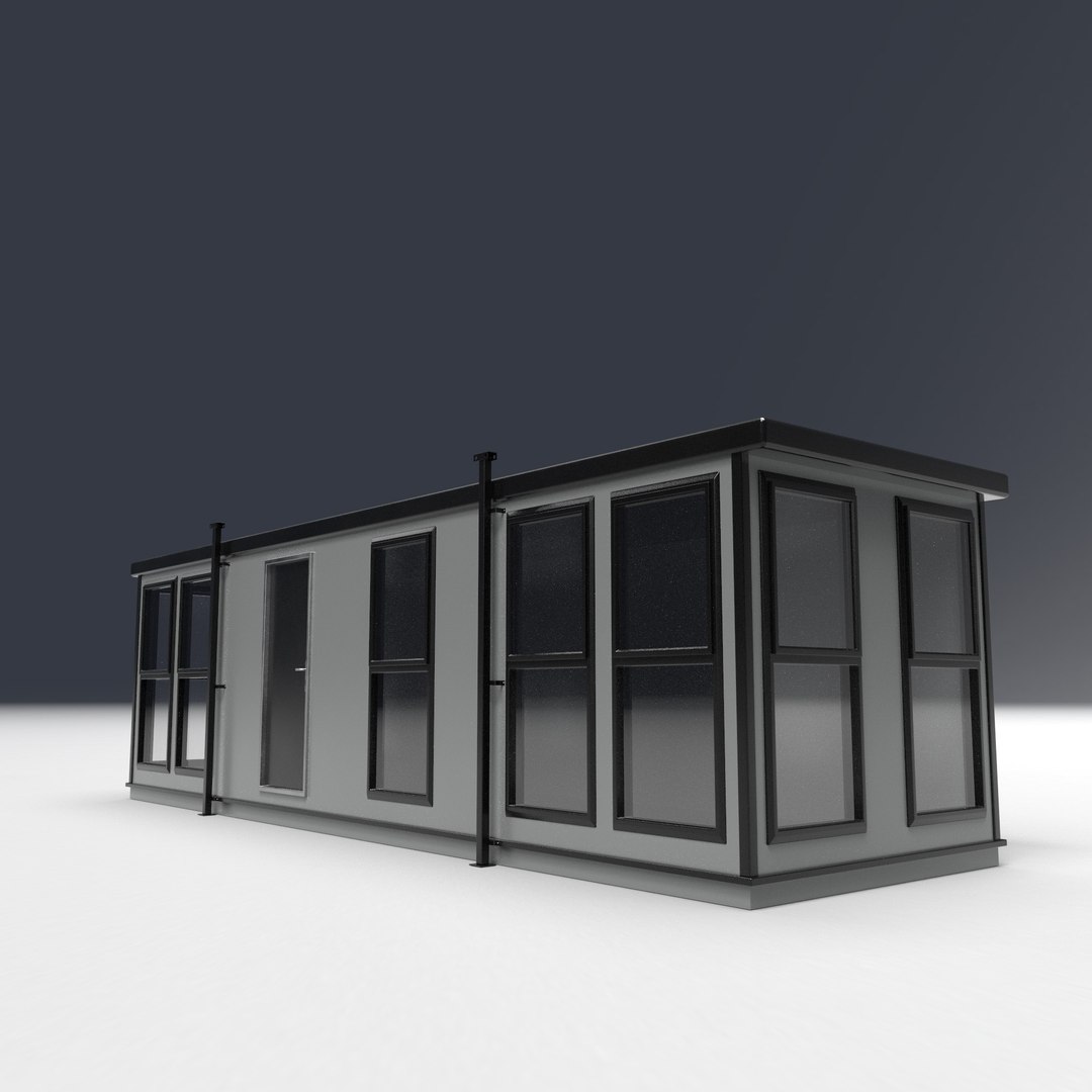 Office Portable Cabin 3D Model - TurboSquid 2342199
