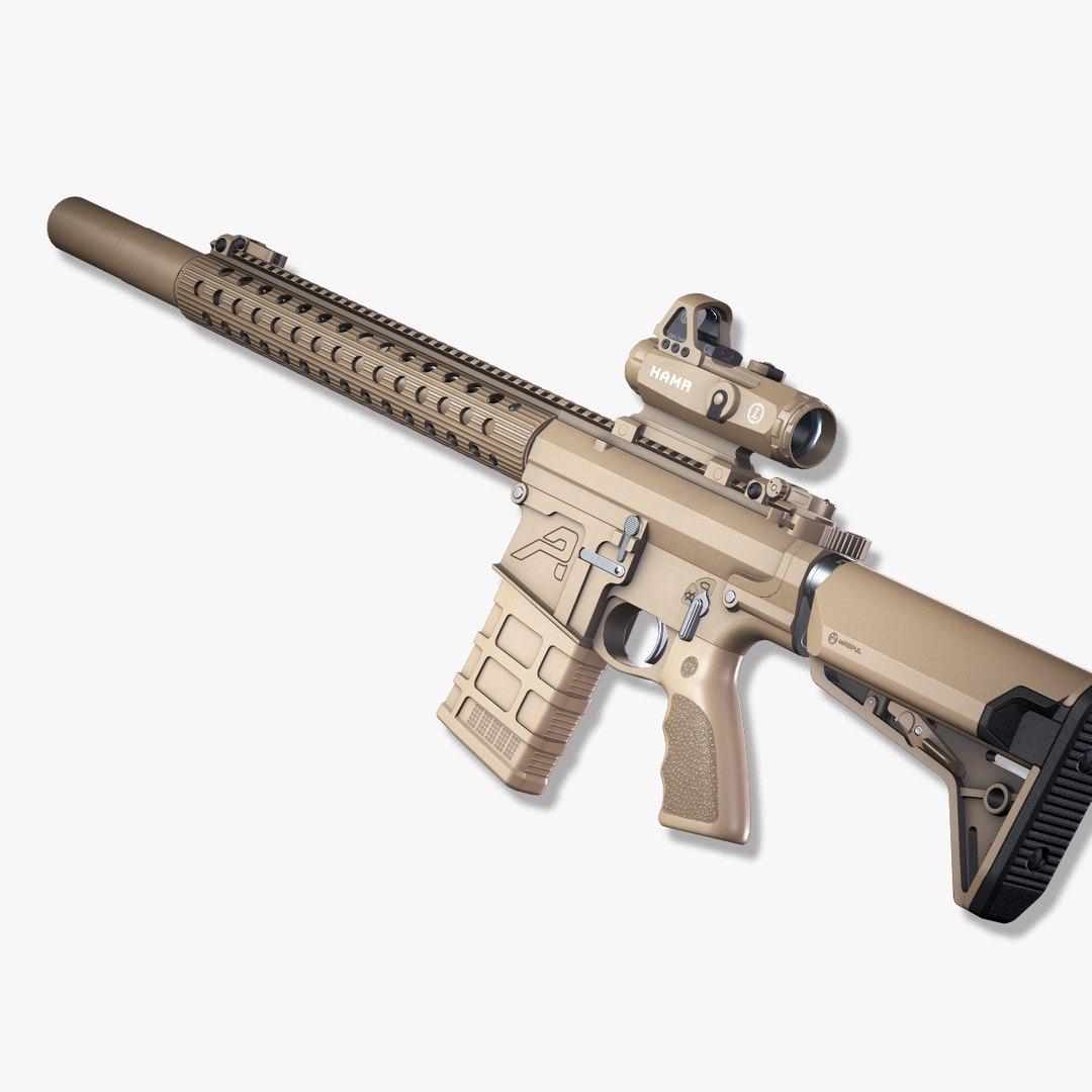 AR-10 Custom-03 3D - TurboSquid 1884323