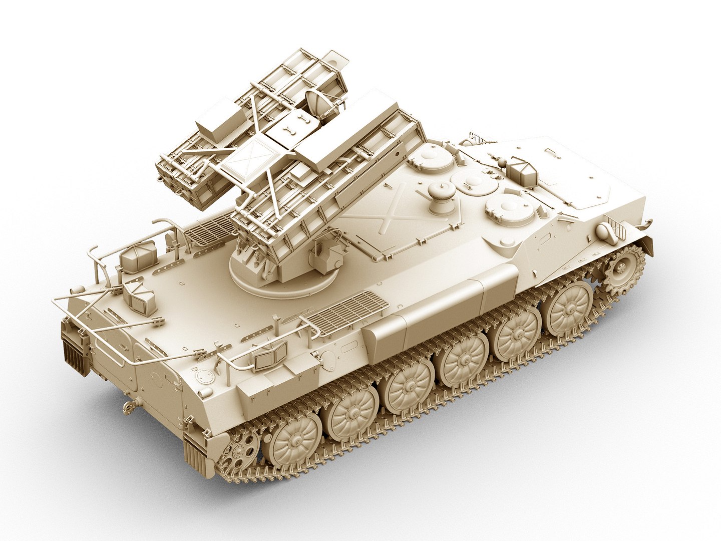 3D Model SA-13 Gopher 9K35 Strela-10 SAM - TurboSquid 1877033