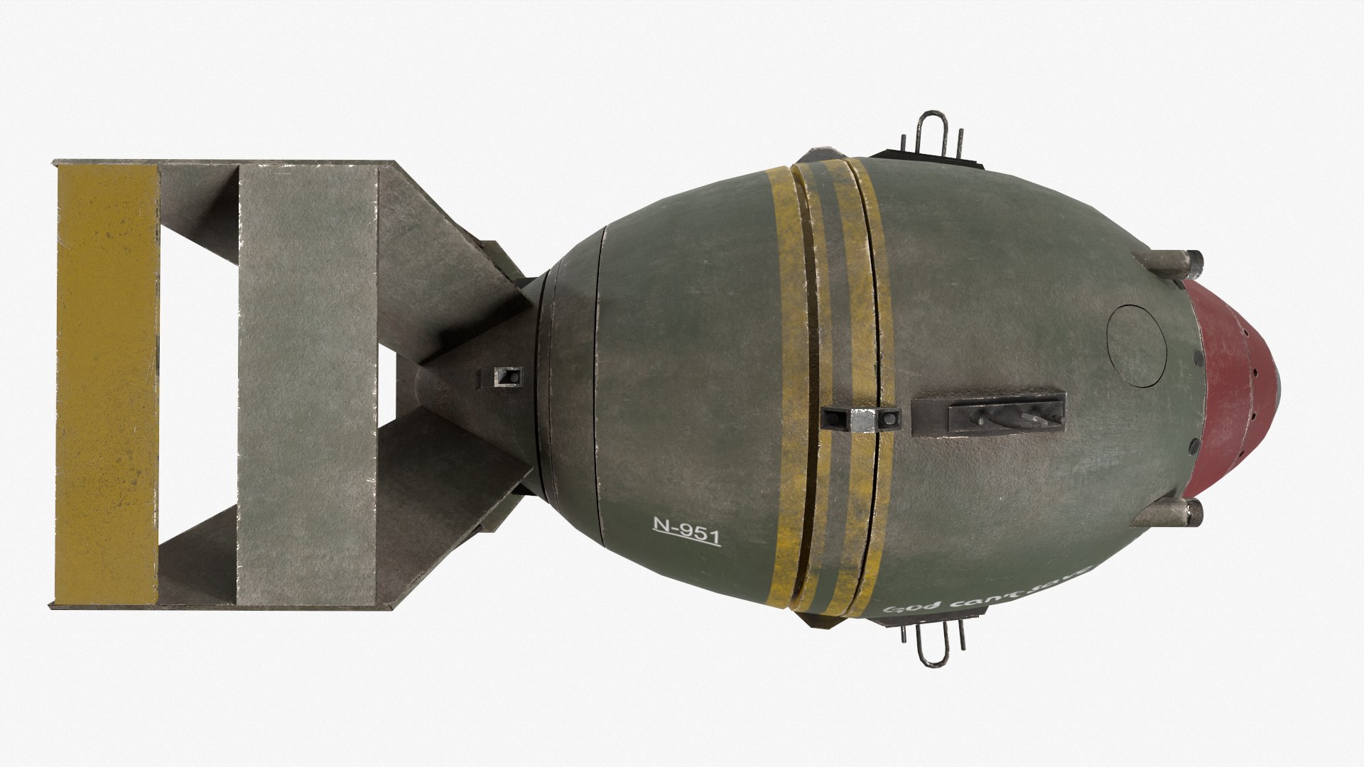 3D Model Nuke Bomb - TurboSquid 2039190