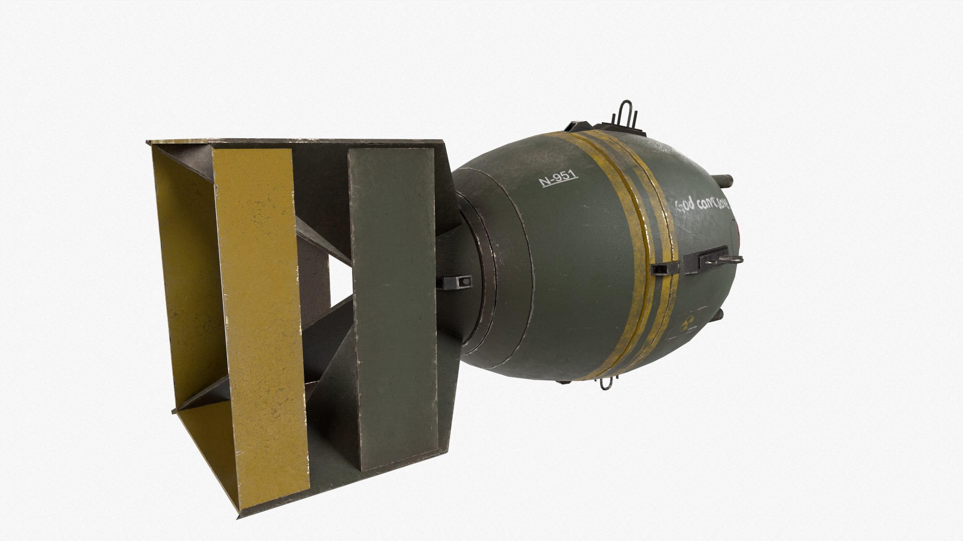 3D Model Nuke Bomb - TurboSquid 2039190