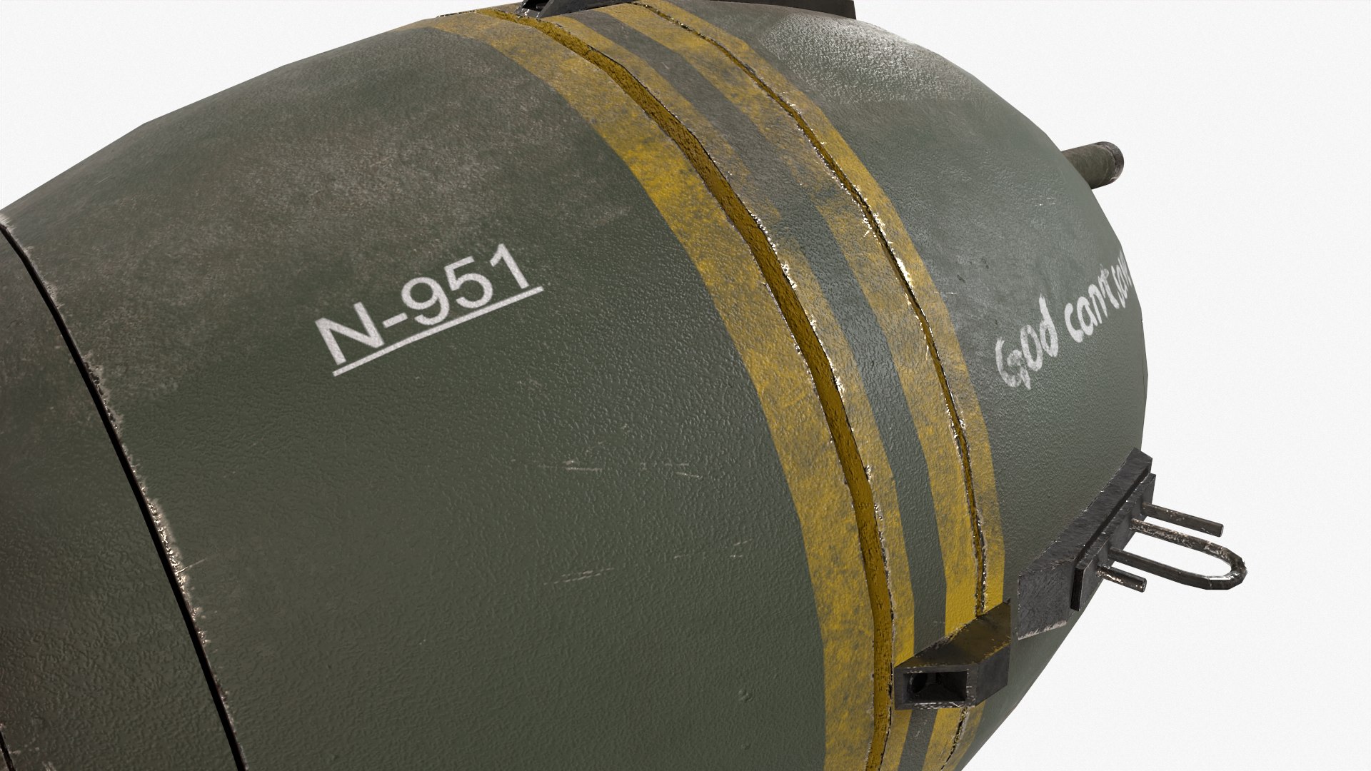 3D Model Nuke Bomb - TurboSquid 2039190