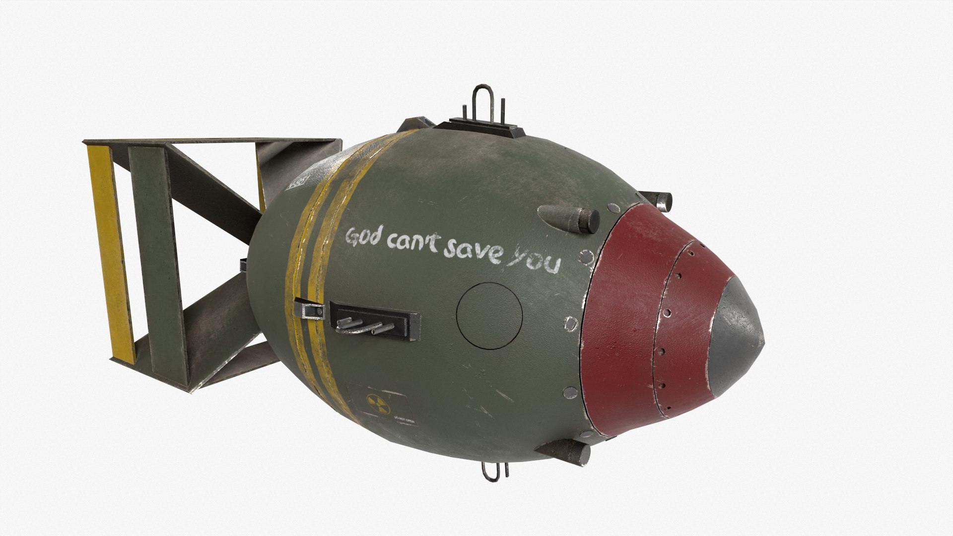 3D Model Nuke Bomb - TurboSquid 2039190