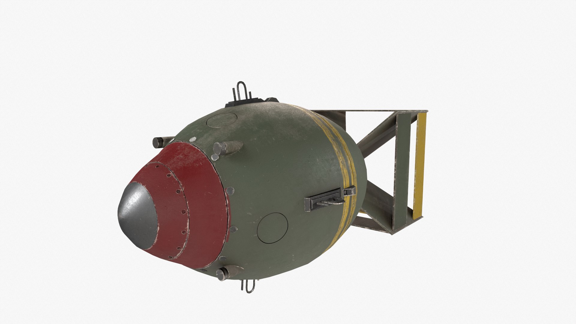 3D Model Nuke Bomb - TurboSquid 2039190