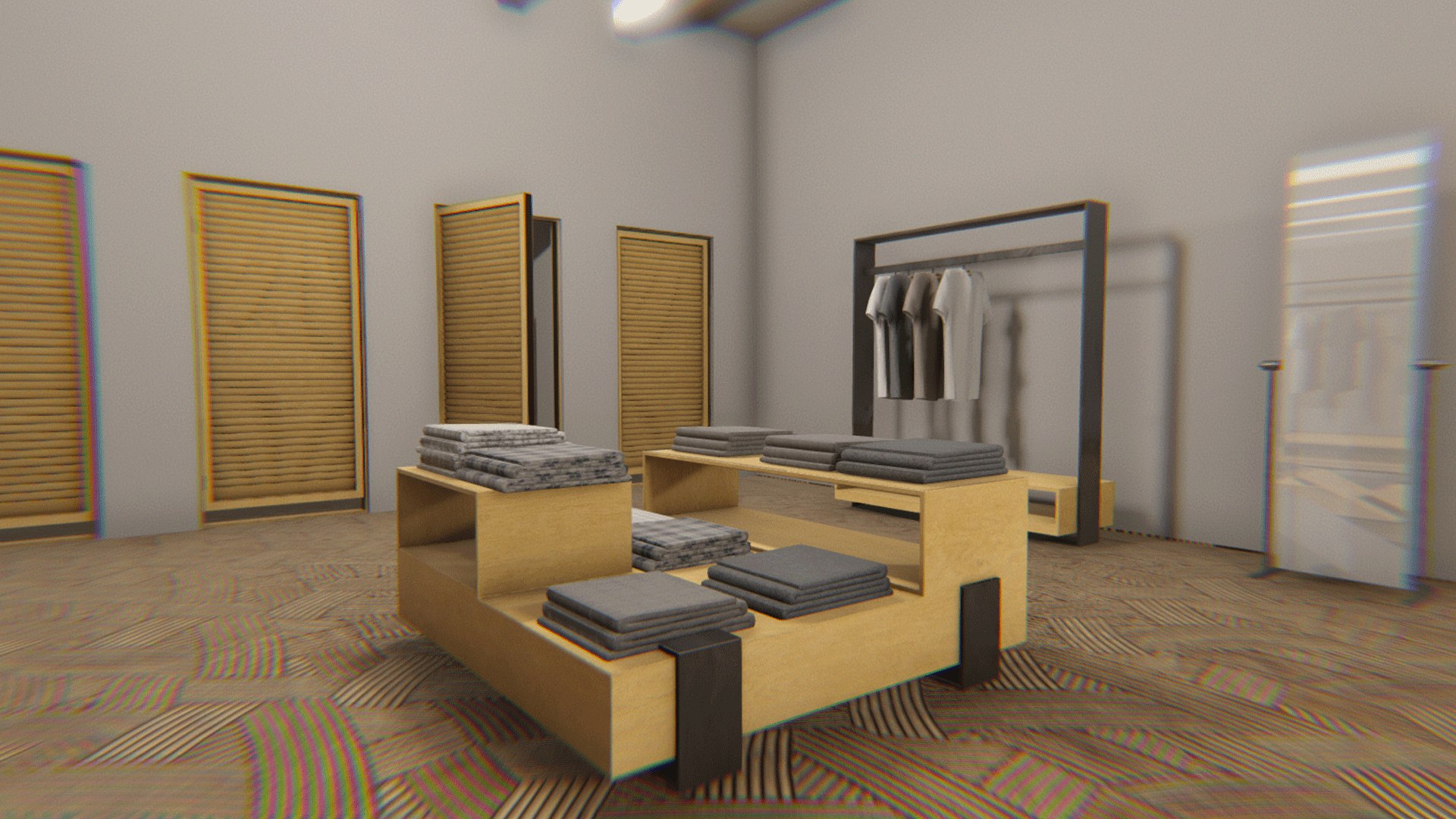 Vr Showroom - Clothing 3D Model - TurboSquid 1433597