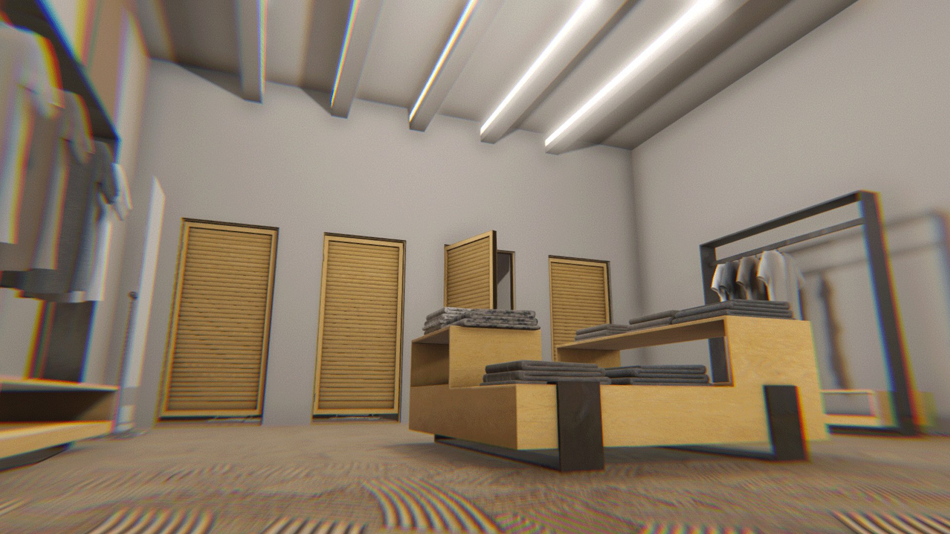 Vr Showroom - Clothing 3D Model - TurboSquid 1433597