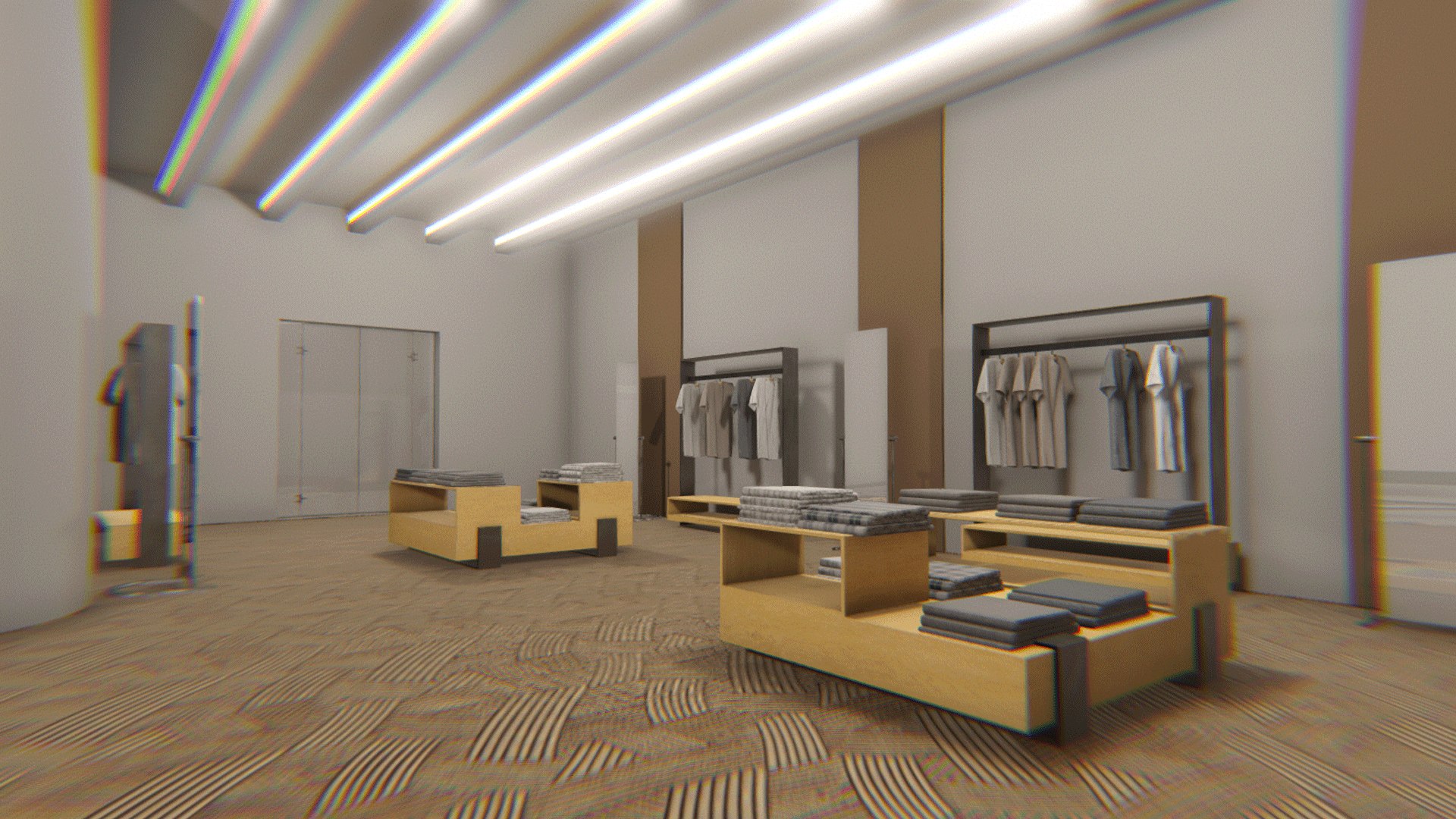 Vr Showroom - Clothing 3D Model - TurboSquid 1433597