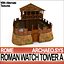 Ancient Rome Watch Tower 3d Model