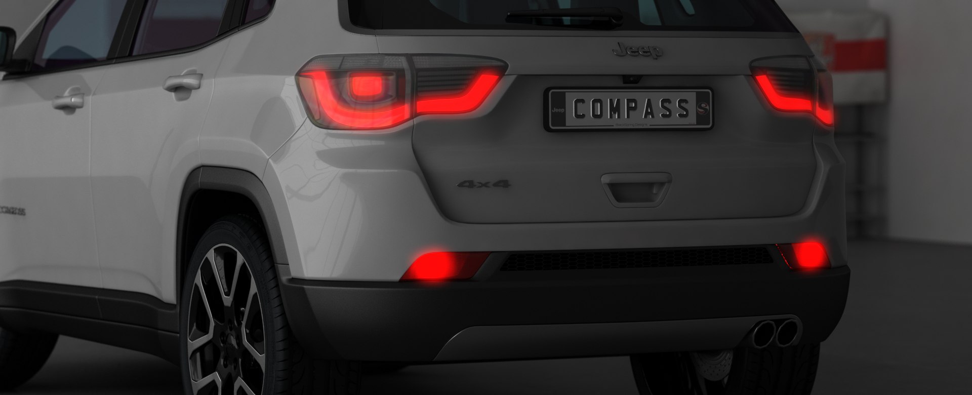 Realistic Jeep Compass 2020 3D - TurboSquid 1651032