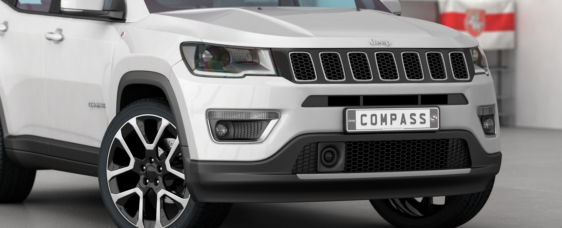 Realistic Jeep Compass 2020 3D - TurboSquid 1651032