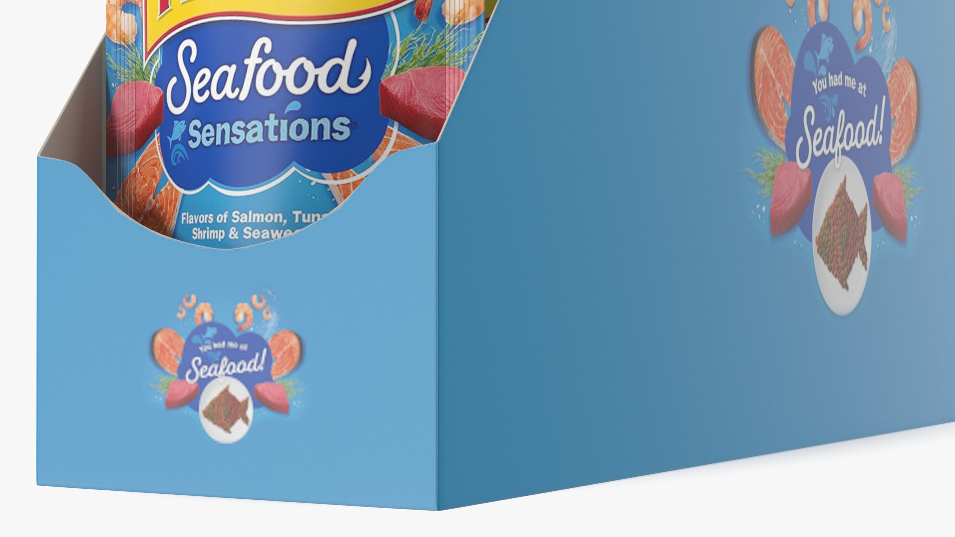 3D Box Of Friskies Cat Food Pouches - TurboSquid 2104772