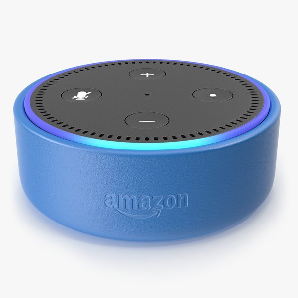 Modello 3D Animated Amazon Echo Dot Kids Edition Blue (2nd Generation ...