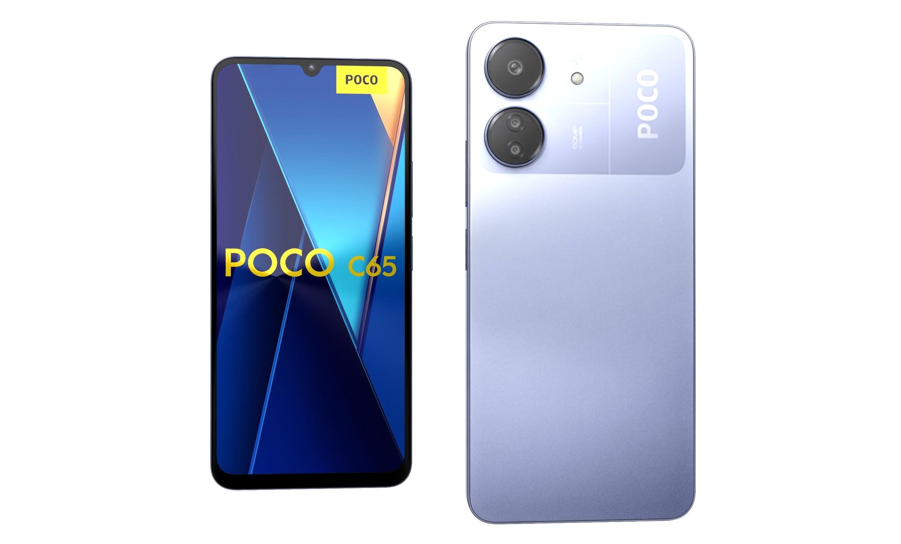 3D Xiaomi Poco C65 Purple - TurboSquid 2152548