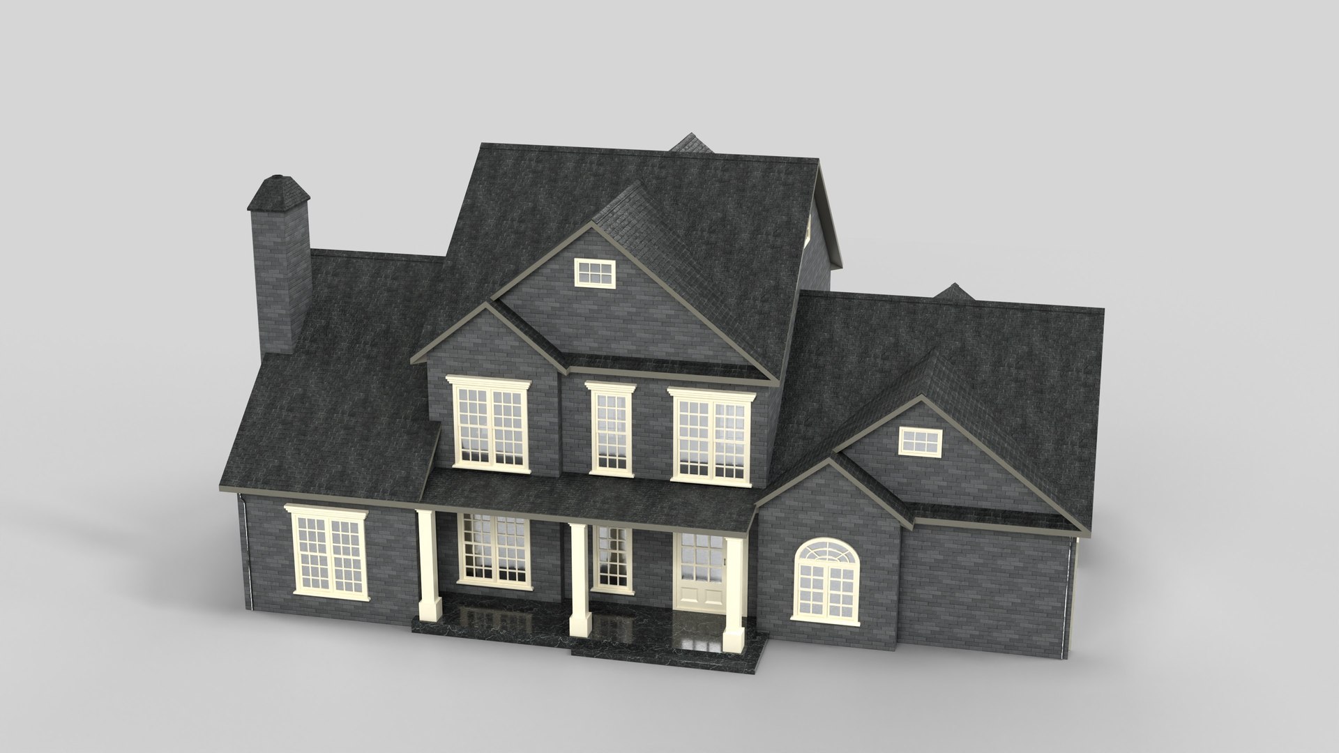 Neighborhood Houses Collection 1-20 Pack T1 3D Model - TurboSquid 2221675