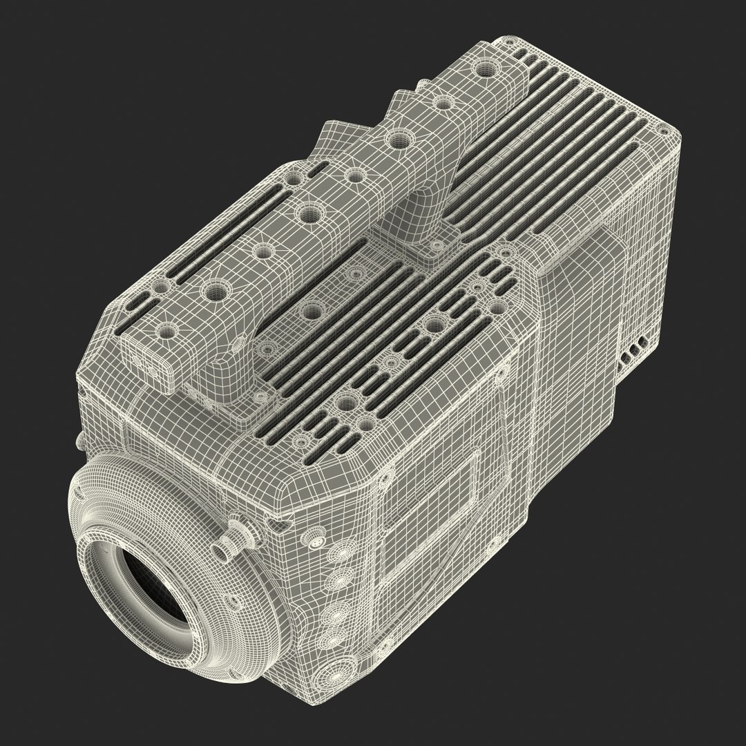 3d model camera phantom flex4k