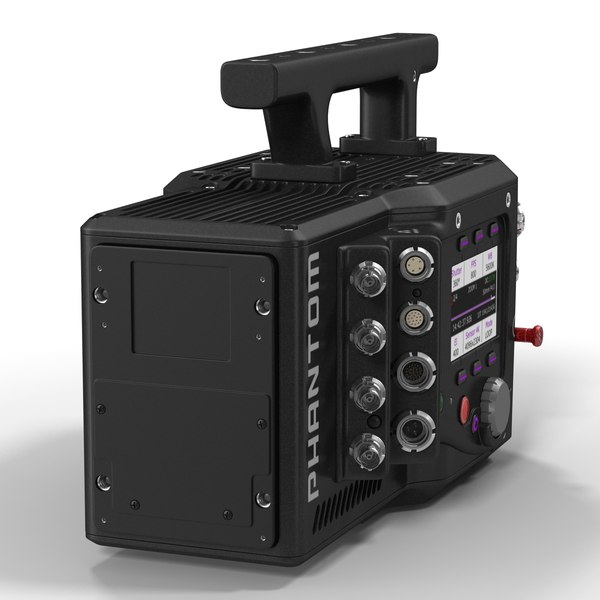 3d model camera phantom flex4k