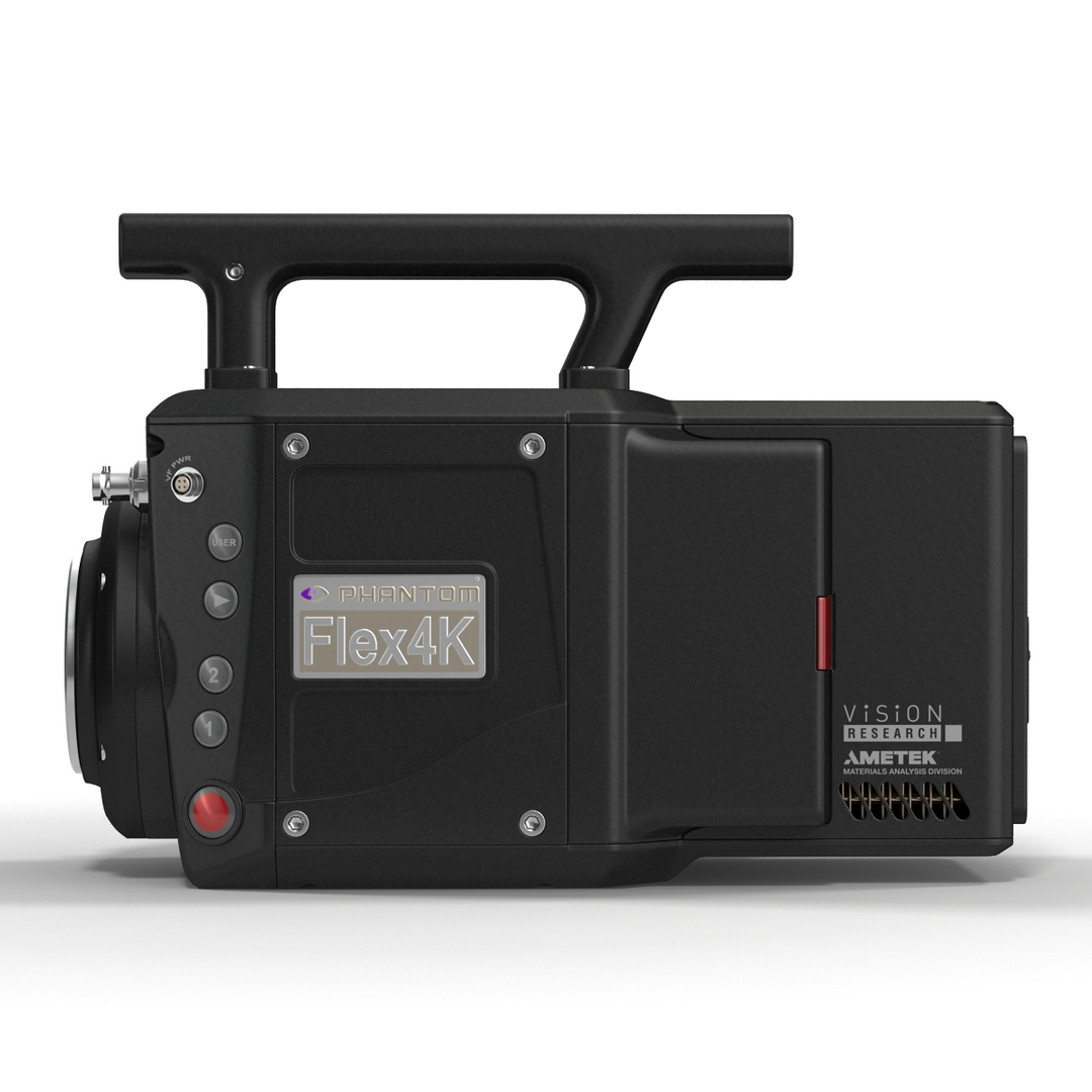 3d model camera phantom flex4k