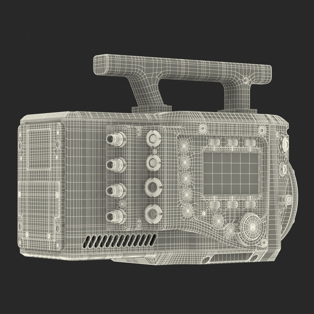 3d model camera phantom flex4k