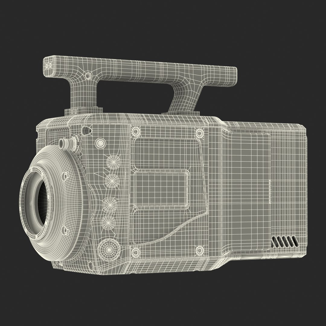 3d model camera phantom flex4k