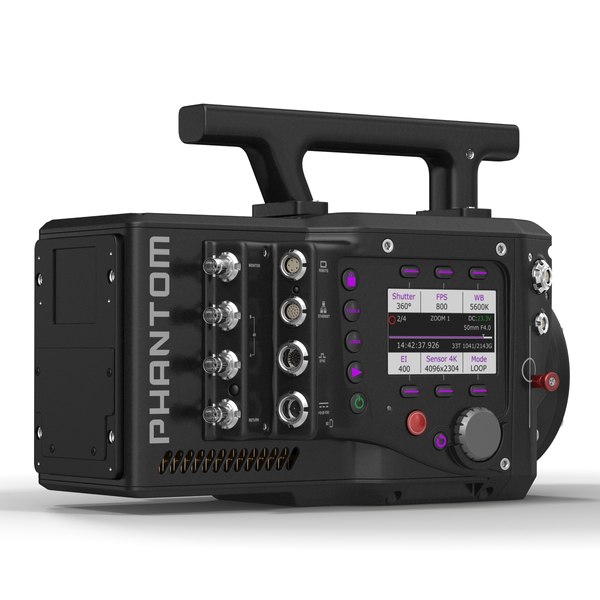 modelo 3d Cámara Phantom Flex4K modelo 3D - TurboSquid 1014739