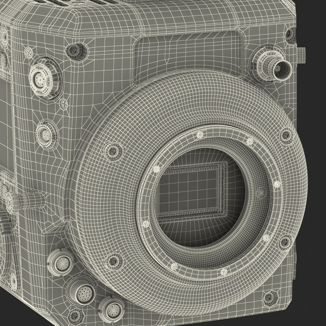 3d model camera phantom flex4k