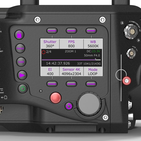 modelo 3d Cámara Phantom Flex4K modelo 3D - TurboSquid 1014739