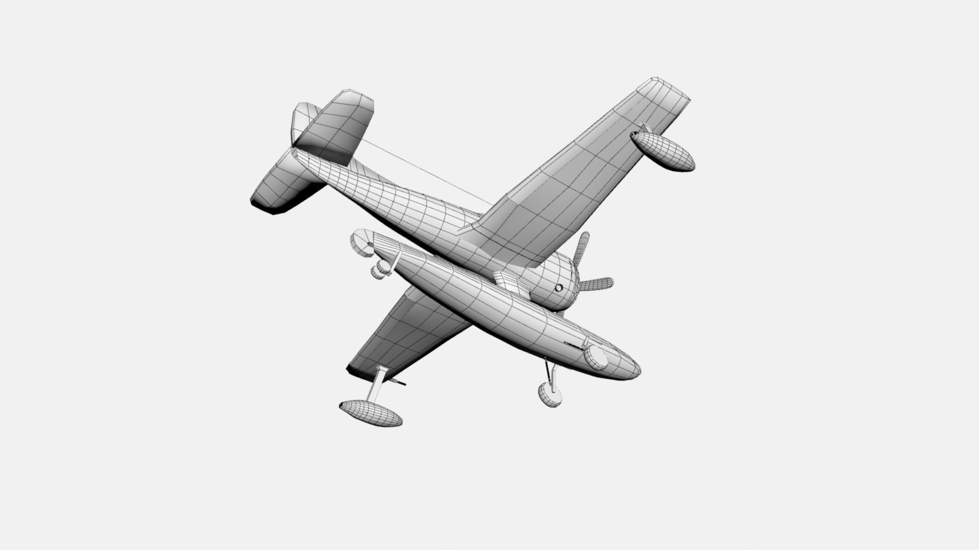 Curtiss Sc1 Seahawk Floatplane 3D Model - TurboSquid 2053305