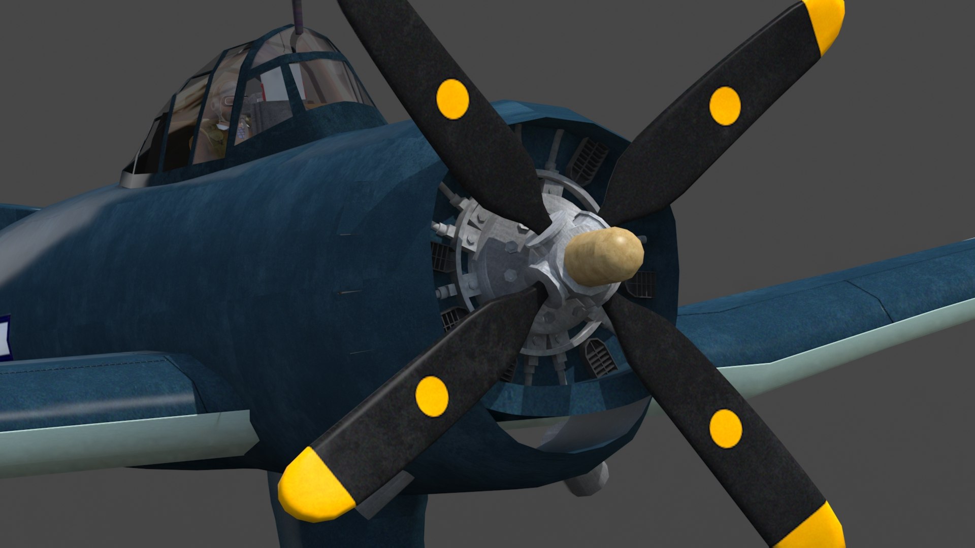 Curtiss Sc1 Seahawk Floatplane 3D Model - TurboSquid 2053305