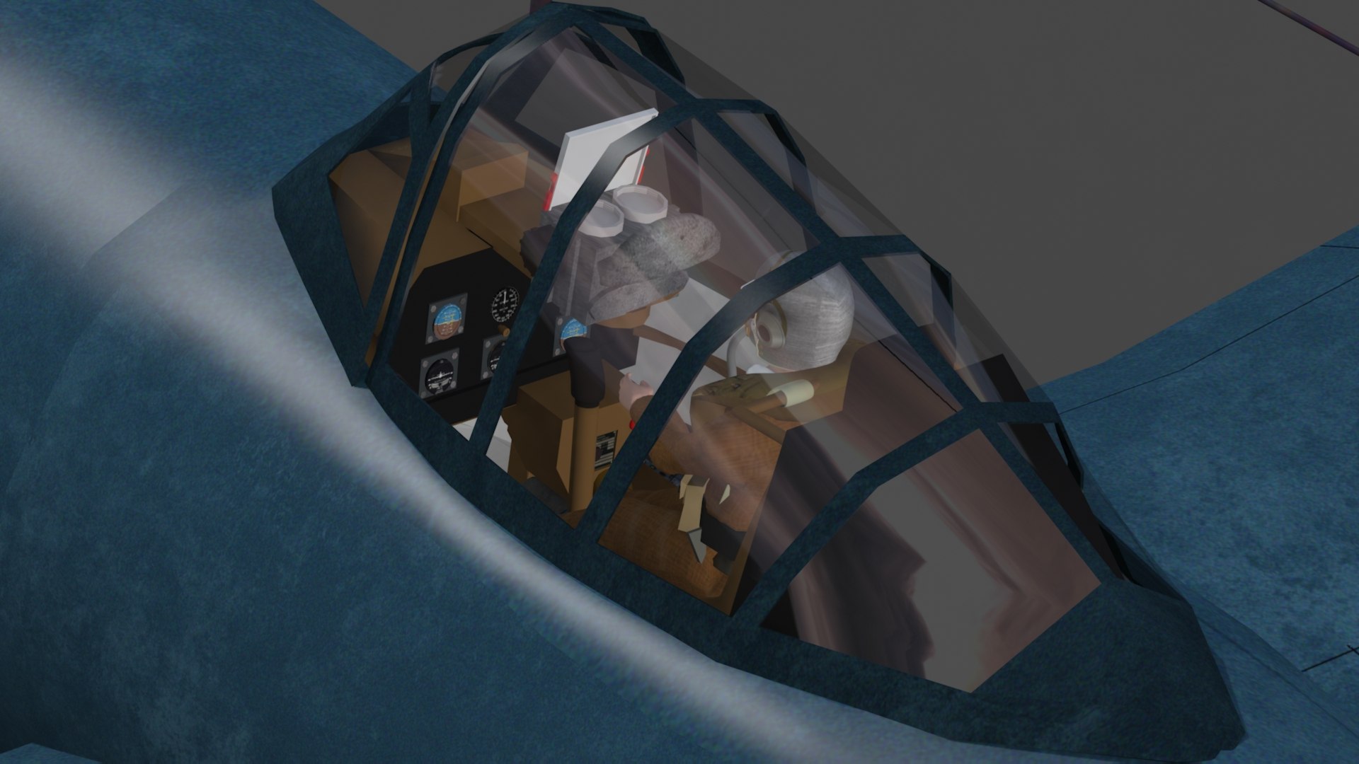 Curtiss Sc1 Seahawk Floatplane 3D Model - TurboSquid 2053305