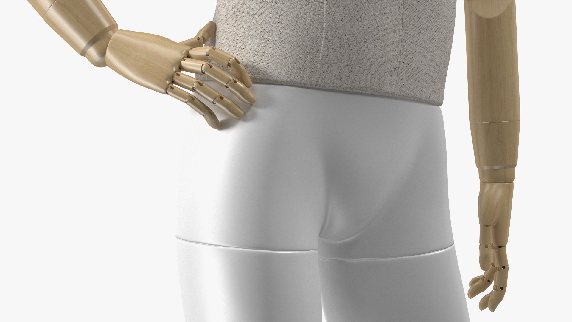 3D Flexible Manikin Stand Pose - TurboSquid 1845162