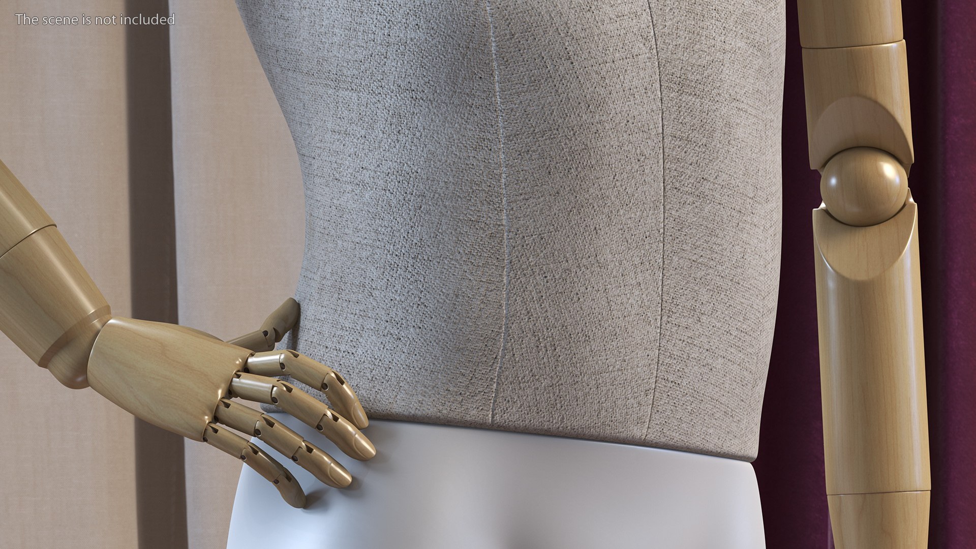 3D Flexible Manikin Stand Pose - TurboSquid 1845162