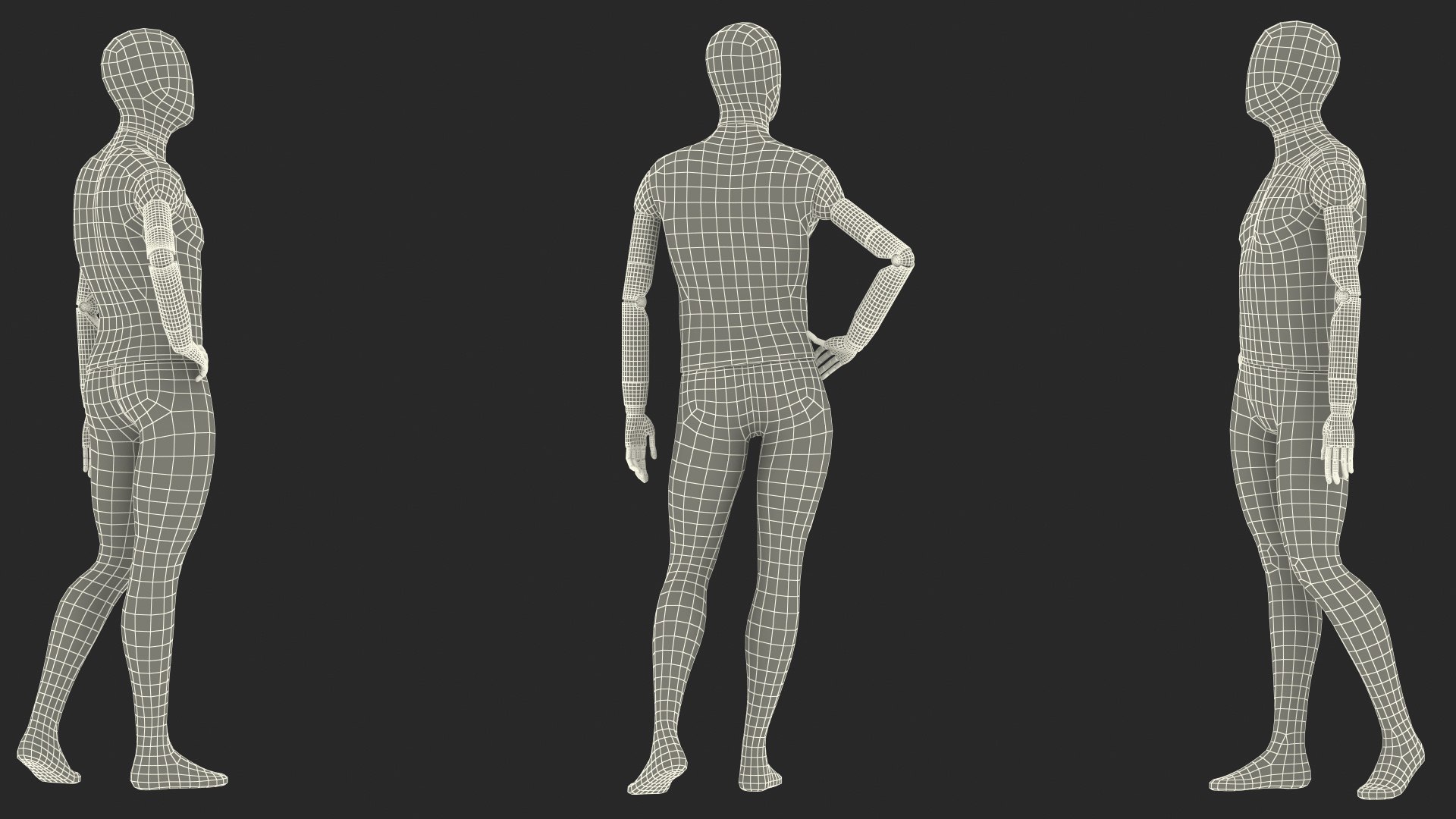 3D Flexible Manikin Stand Pose - TurboSquid 1845162