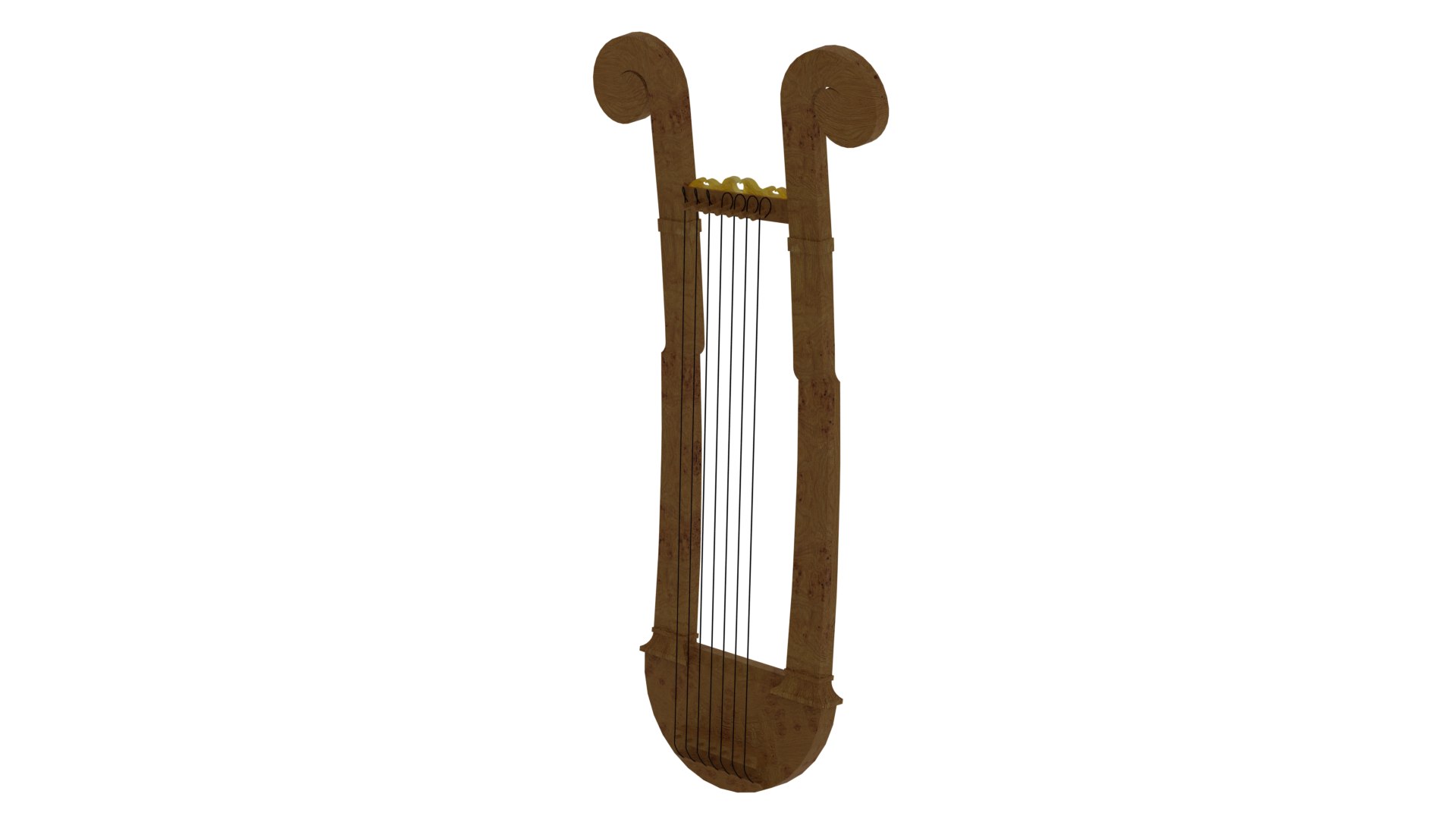 Lyre 3D Model - TurboSquid 2138821