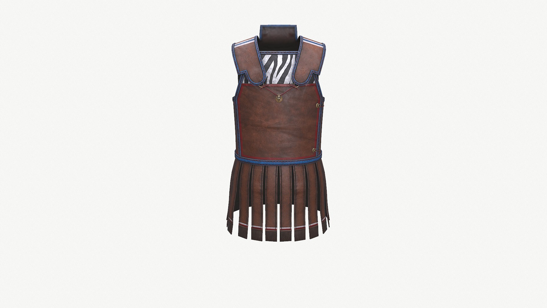 3D Ancient Armor Spolas 3D Model Game Ready PBR Low Poly Model ...