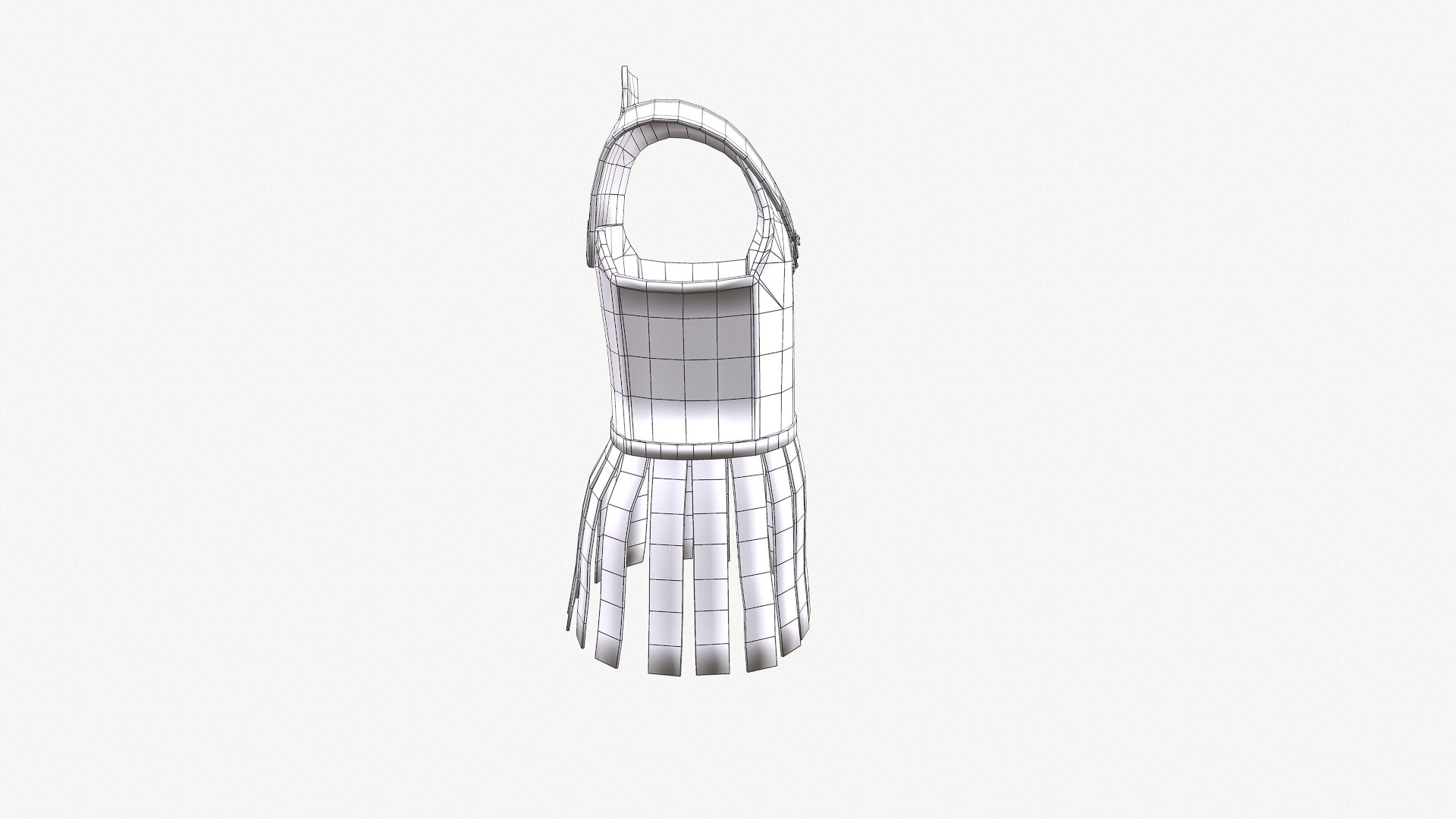 3D Ancient Armor Spolas 3D Model Game Ready PBR Low Poly Model ...