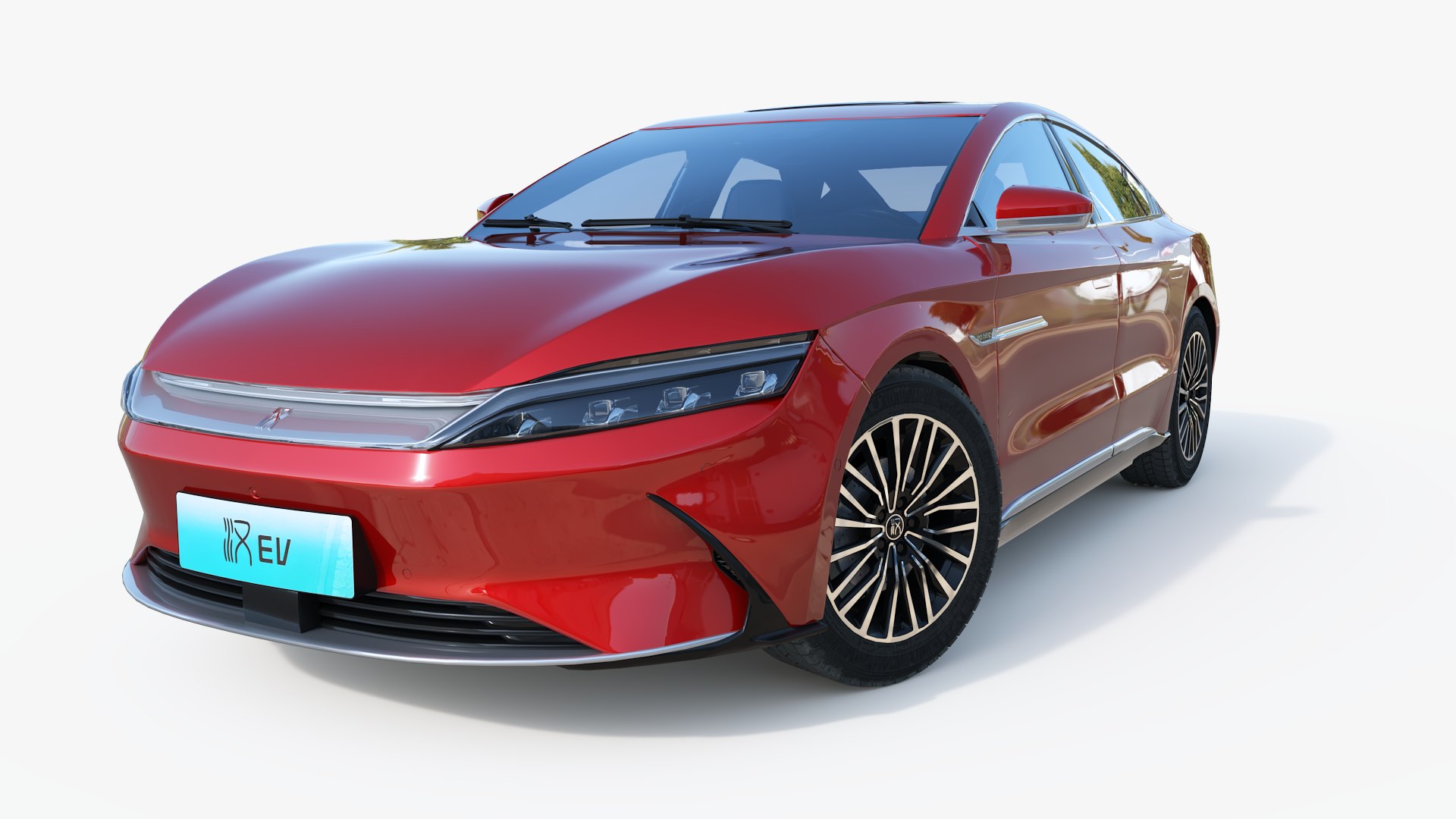 3D BYD HAN EV 2021 Model - TurboSquid 1986661