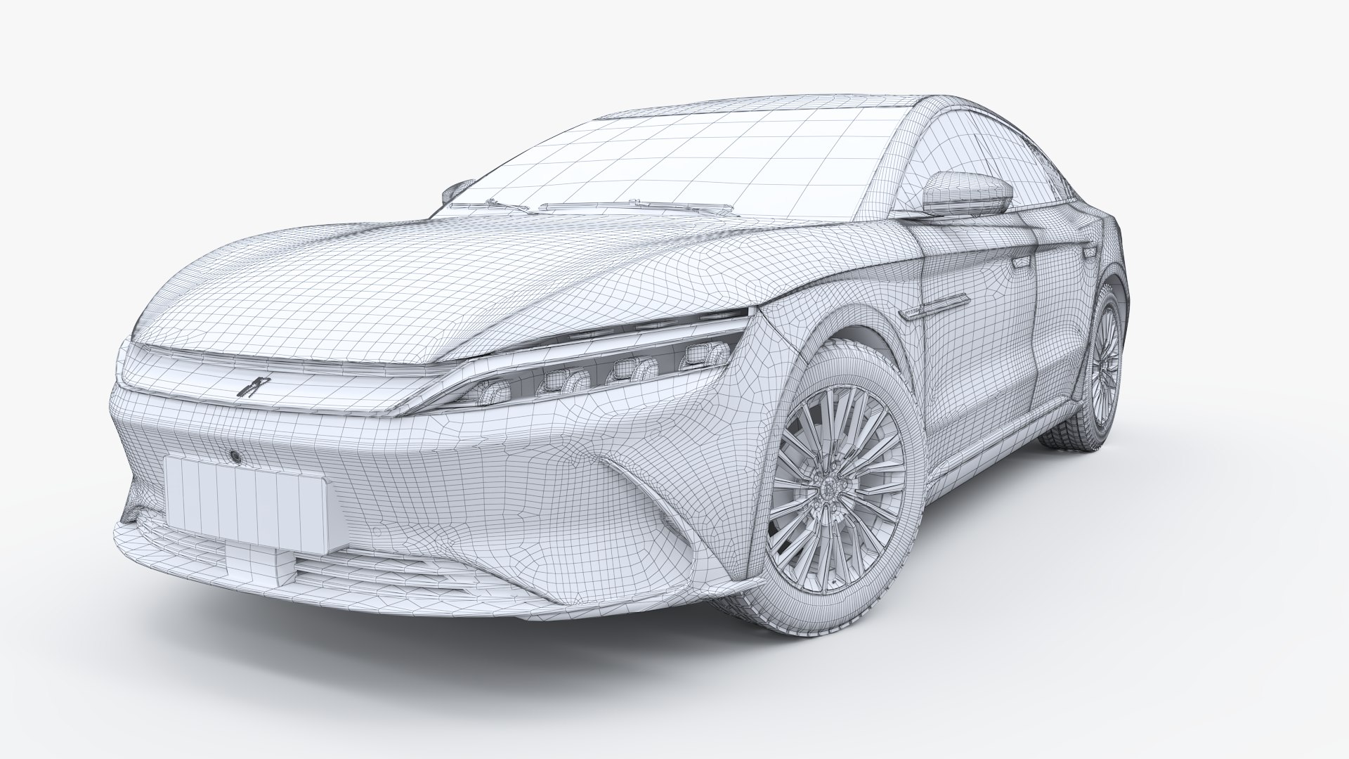 3D BYD HAN EV 2021 Model - TurboSquid 1986661