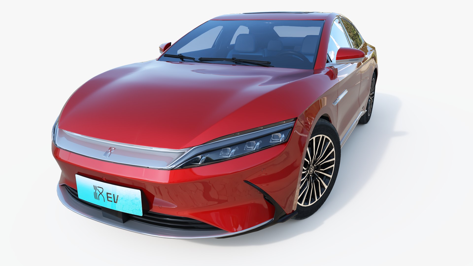 BYD HAN EV 2021 3D 모델 - TurboSquid 1986661