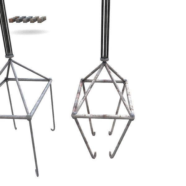 3d model coupling hook drag